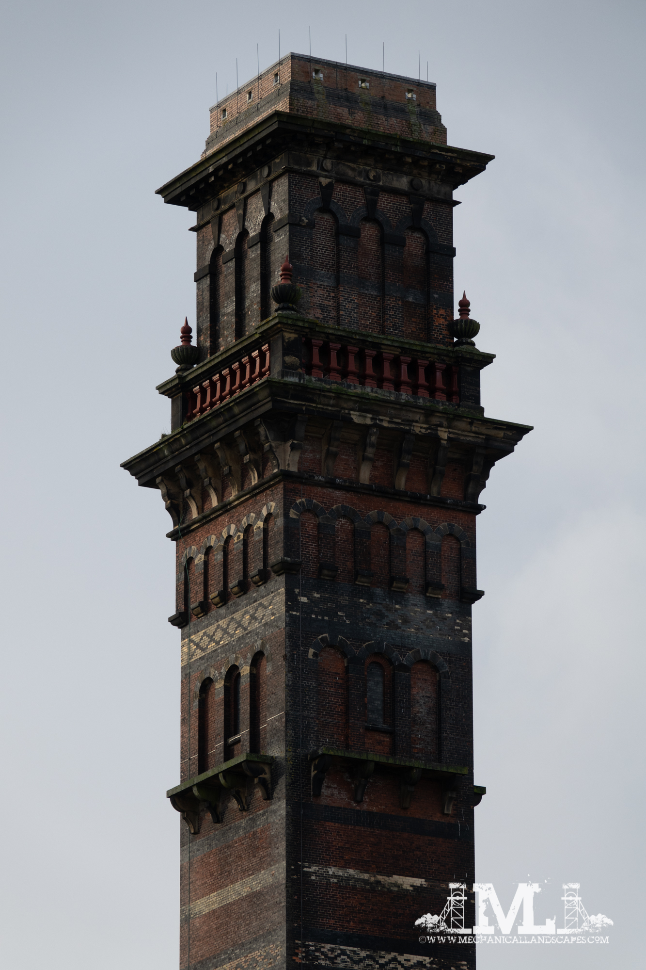 #588 – India Mill Chimney, Darwen – Mechanical Landscapes