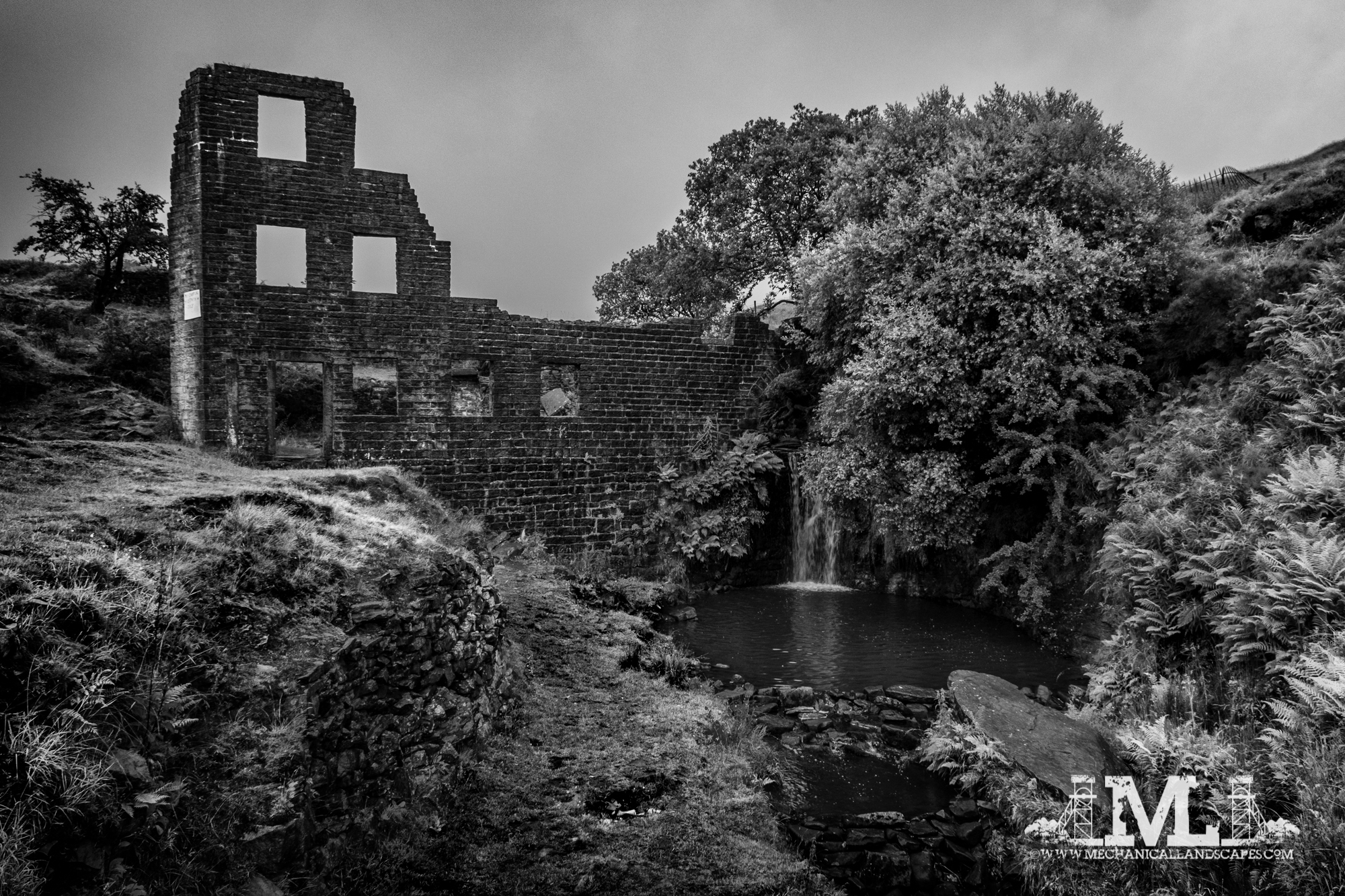 #607 – Lancashire Rural Industry 1 – Cheesden Lumb Mill – Mechanical ...