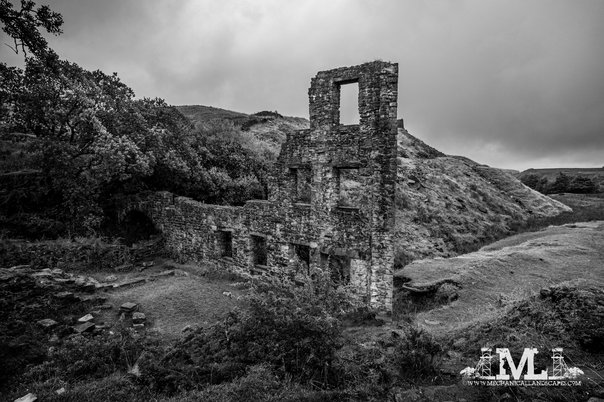 #607 – Lancashire Rural Industry 1 – Cheesden Lumb Mill – Mechanical ...